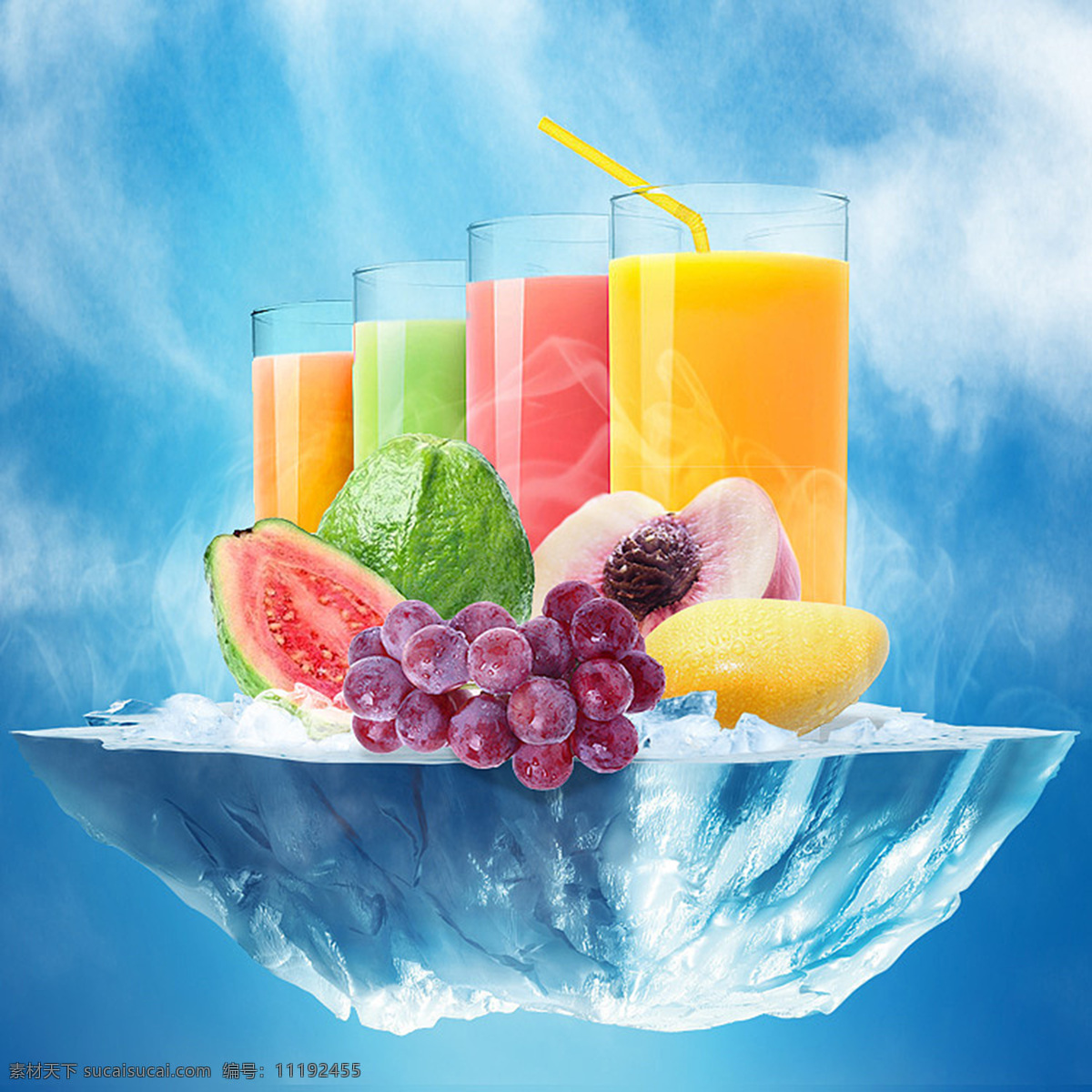 水果大集合素材图片下载-素材编号11192455-素材天下图库