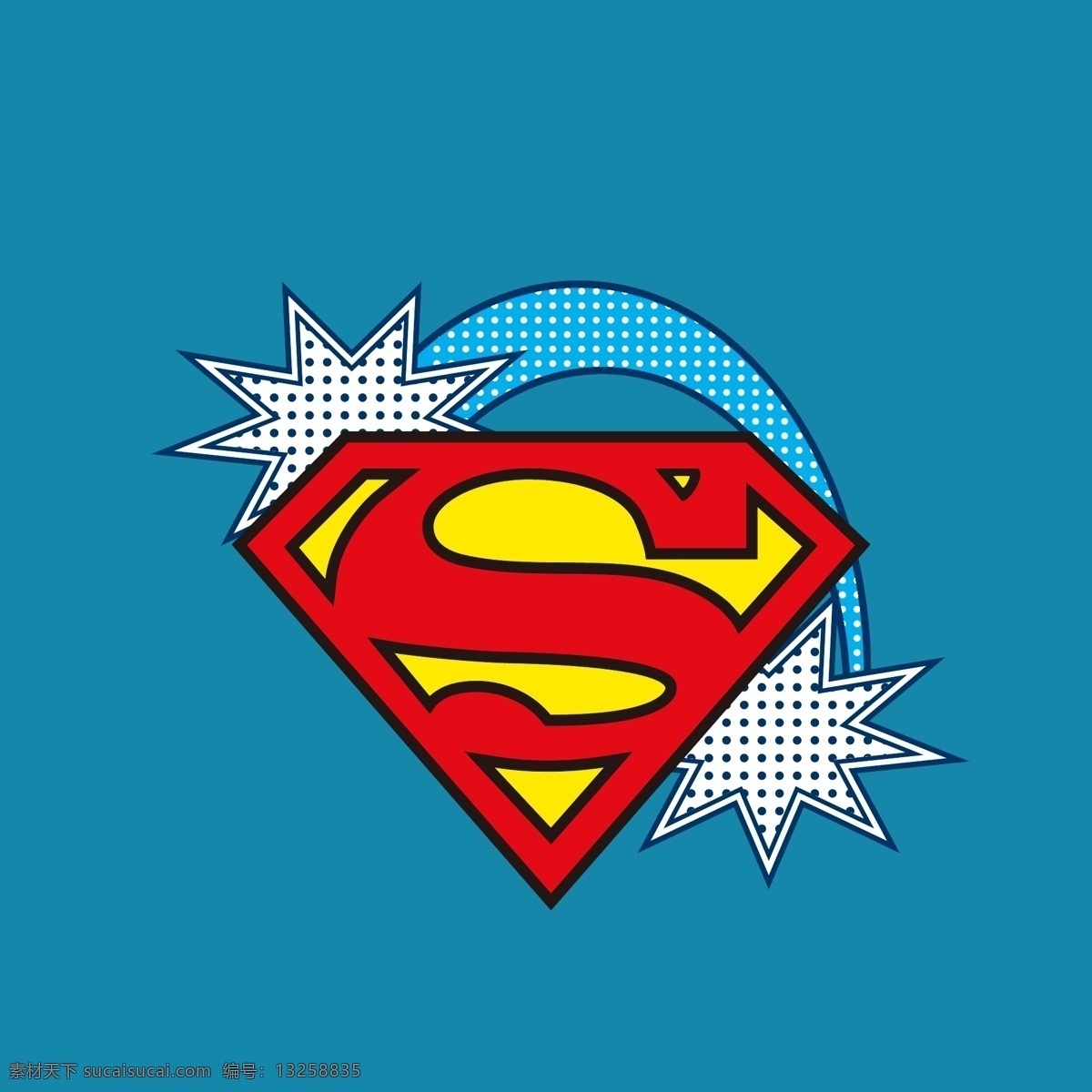 超人标志素材图片下载-素材编号13258835-素材天下图库